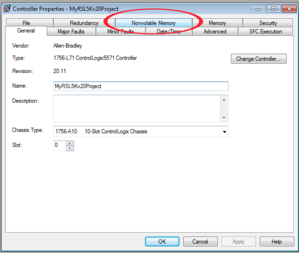 ControlLogix, CompactLogix – How to test the loading of Non-Volatile ...