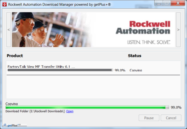 Downloading the updated View Machine Edition / PanelView Plus Transfer ...