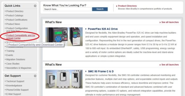 How to find and download Allen-Bradley Software Updates | The ...