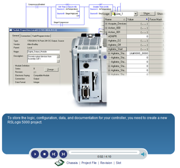 RSLogix 5000 “How To” Start Page Videos from Rockwell Allen-Bradley (A ...