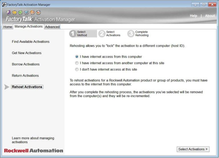 Moving (aka rehosting) a Rockwell Automation FactoryTalk Activation | The Automation Blog