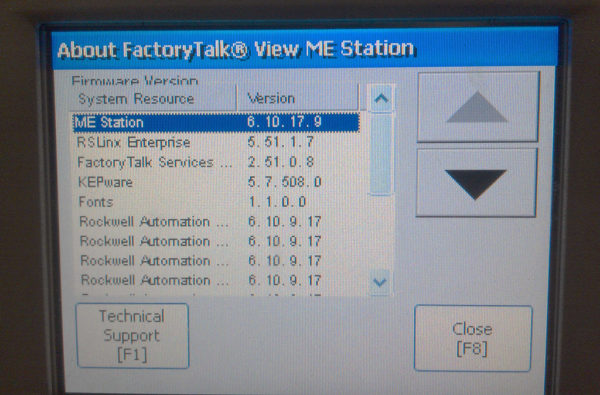 PanelView Plus 6 Compact requires ME Transfer Utility version 7.0 | The ...