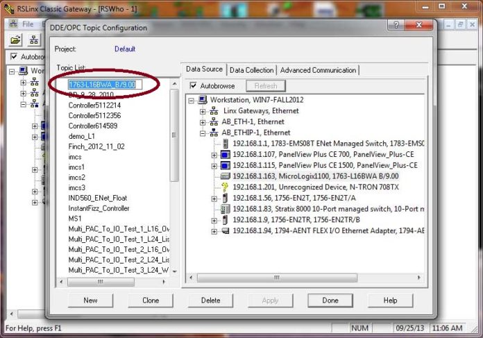 Getting Allen-Bradley (A-B) Programmable Controller data into Excel using RSLinx Classic | The ...
