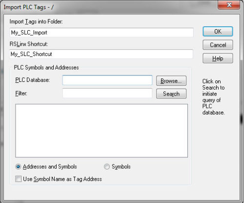 View Studio, RSView32 – Importing PLC and SLC tags | The Automation Blog