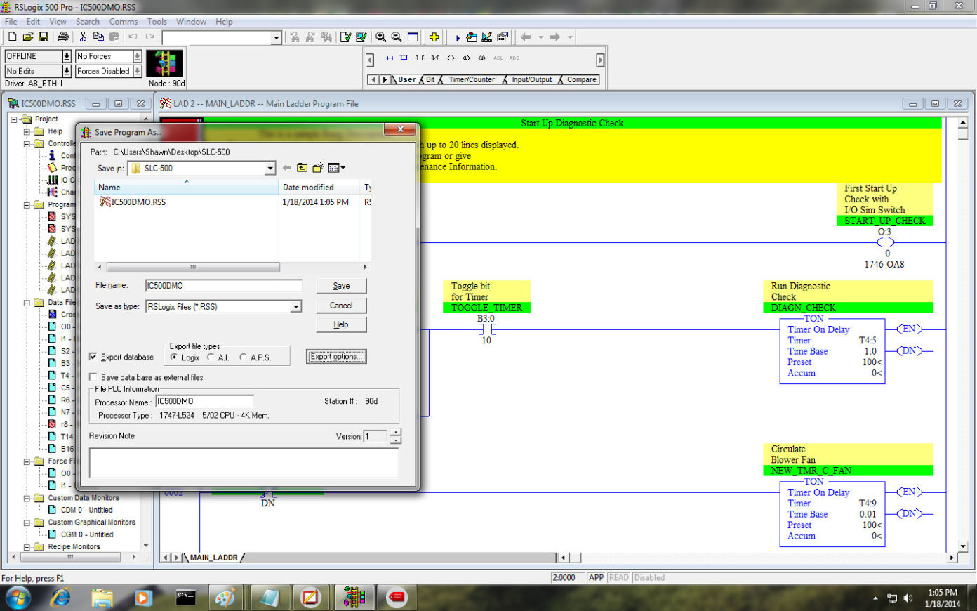View Studio, RSView32 – Using the Tag Import Export Wizard | The ...