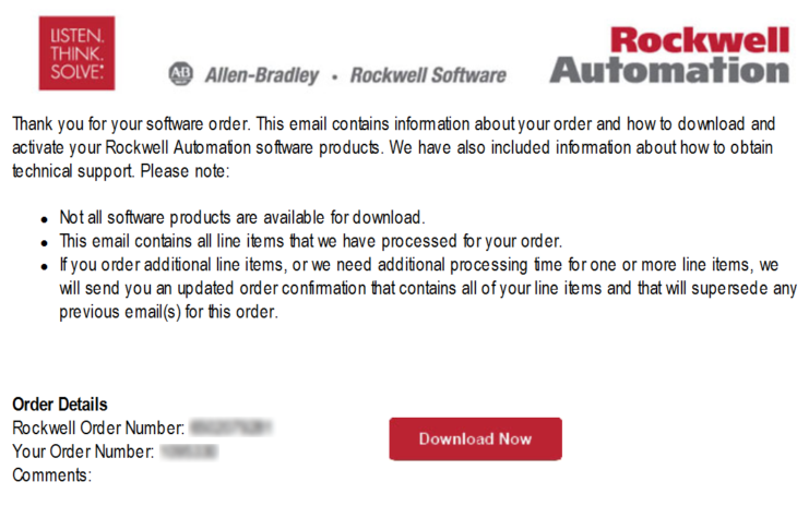 Do not delete: Why you should keep your Rockwell software order email ...