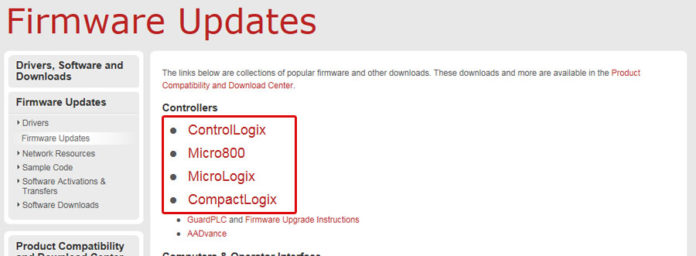 Firmware – How to download it for CompactLogix and ControlLogix in 2016 ...