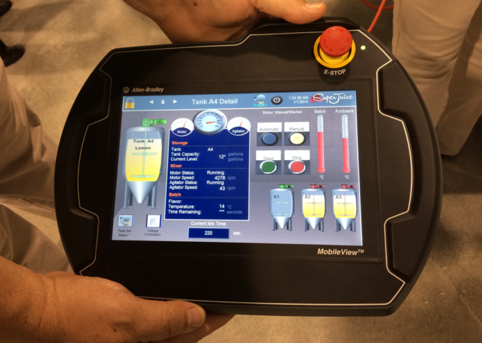 Rockwell Releases MobileView Tethered Operator Interface | The ...