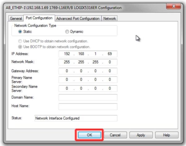 BOOTP-DHCP Utility – How to set a CompactLogix Ethernet Address | The ...