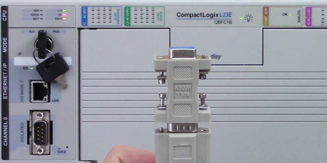Compactlogix Rslinx Classic How To Connect Using Serial The Automation Blog