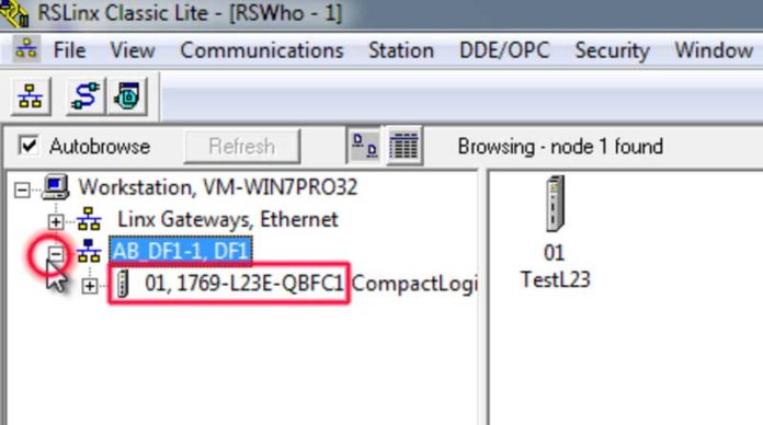 CompactLogix, RSLinx Classic – How to Connect Using Serial | The ...