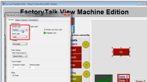 Using Images on Buttons in FactoryTalk View Studio Machine Edition ...
