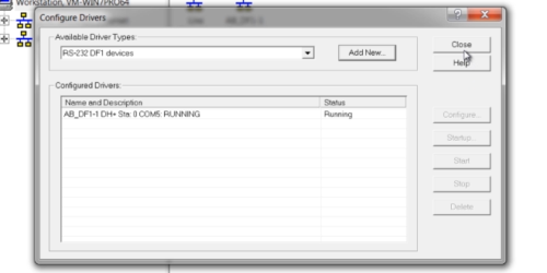 PLC-5, RSLinx Classic – Setup DF1 Serial Communications And Download ...