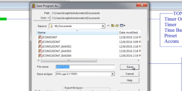 PLC-5, RSLinx Classic – Setup DF1 Serial Communications And Download ...