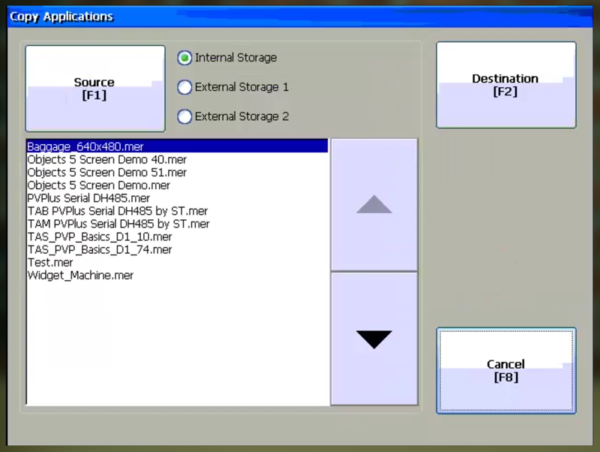 PanelView Plus – .MER Runtime: Transfer To Terminal using Memory Card | The Automation Blog