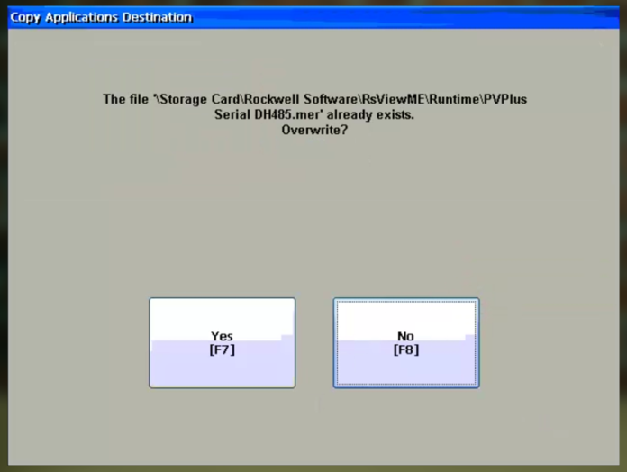 PanelView Plus – .MER Runtime: Transfer To Terminal using Memory Card | The Automation Blog