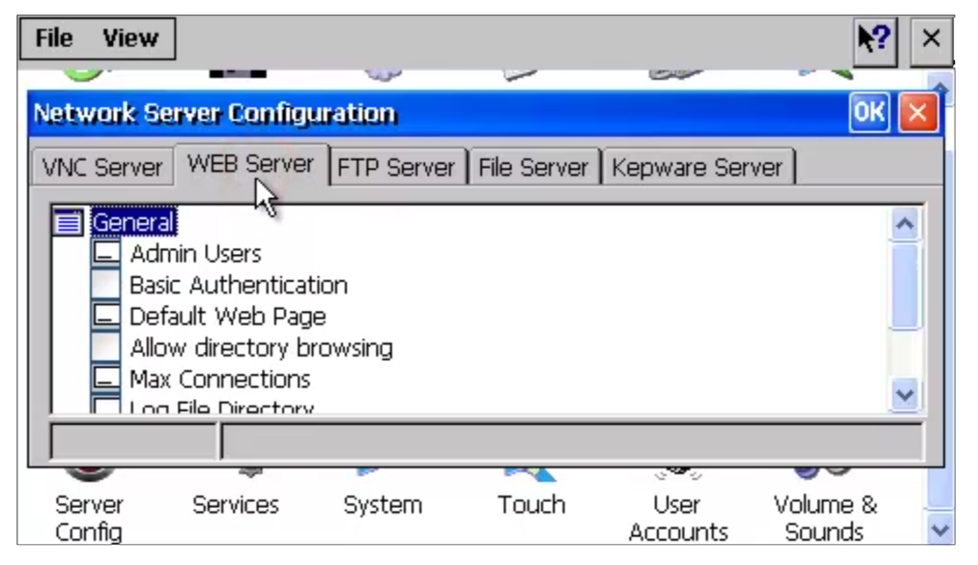 PanelView Plus 7 – Enable the Webserver | The Automation Blog