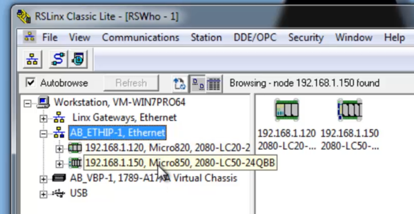 Micro800, RSLinx Classic – How To Setup Ethernet Communications | The Automation Blog
