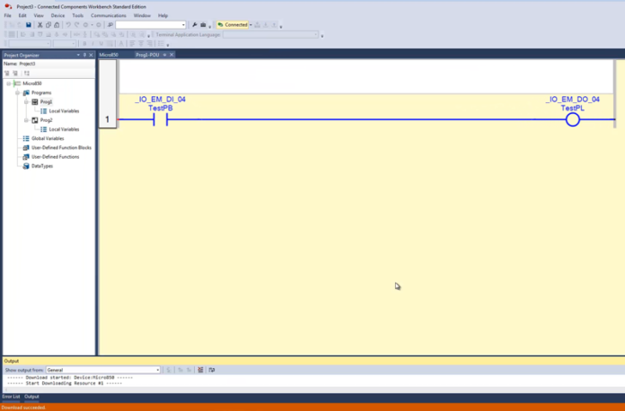 Micro800, CCW – Create and Download Ladder Logic Programs | The Automation Blog