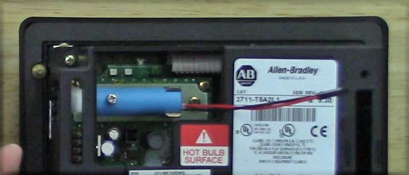 PanelView 550 Lamp Replacement | The Automation Blog