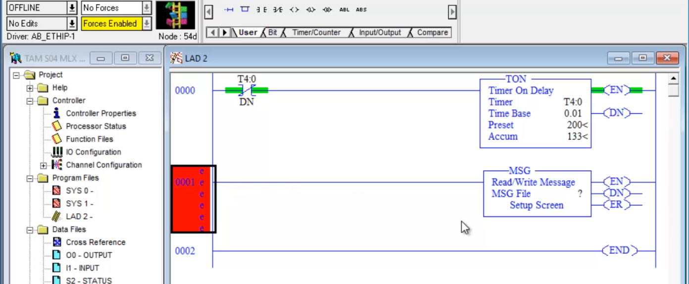 Message (MSG) – MicroLogix Writing Data Over Ethernet to a SLC-5/05 | The Automation Blog