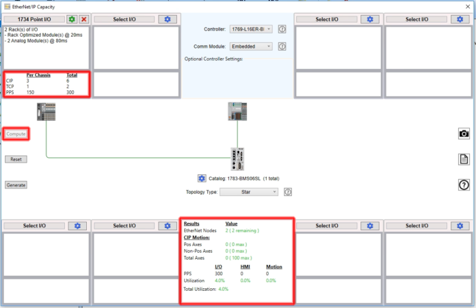 System Design – How To Use Rockwell’s New Ethernet/IP Capacity Tool | The Automation Blog