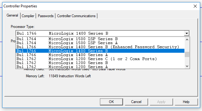 MicroLogix 1400 – Memory Module: Field Report on Issues with New Models ...