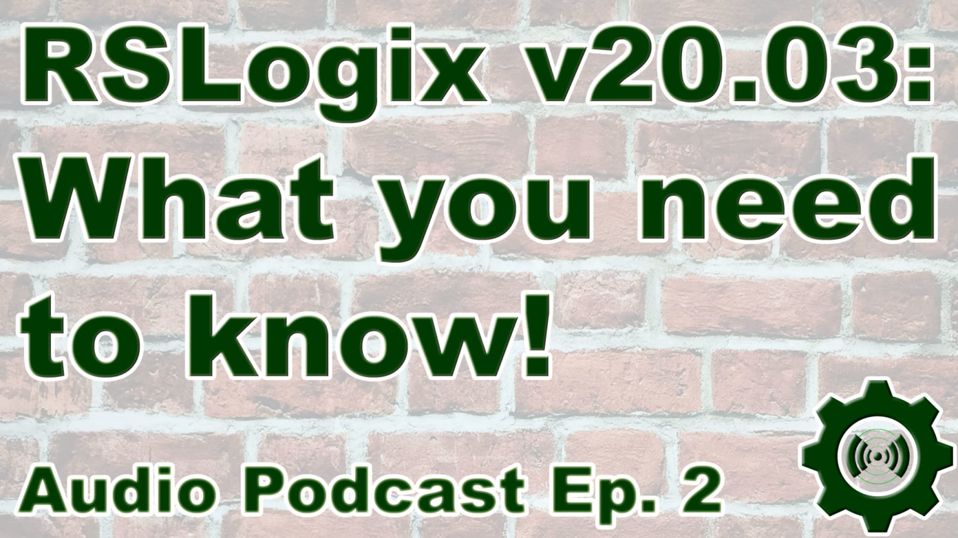 RSLogix 5000 version 20.03 (P2) | The Automation Blog