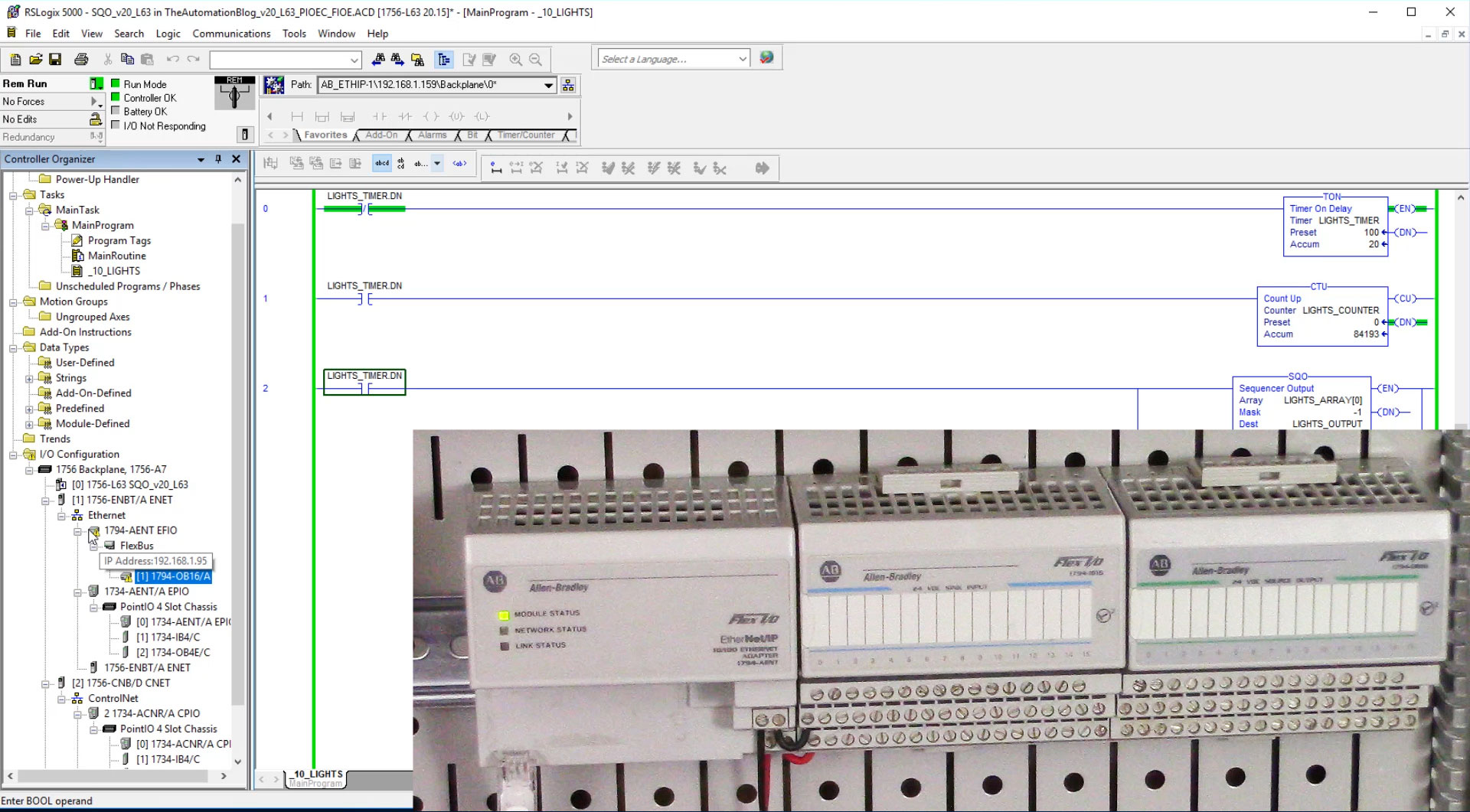 Flex I/O – How to add on Ethernet to ControlLogix (S21) | The ...