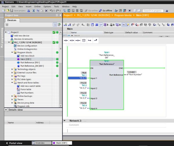 TIA Portal, S7 – String Selection from Binary Input | The Automation Blog