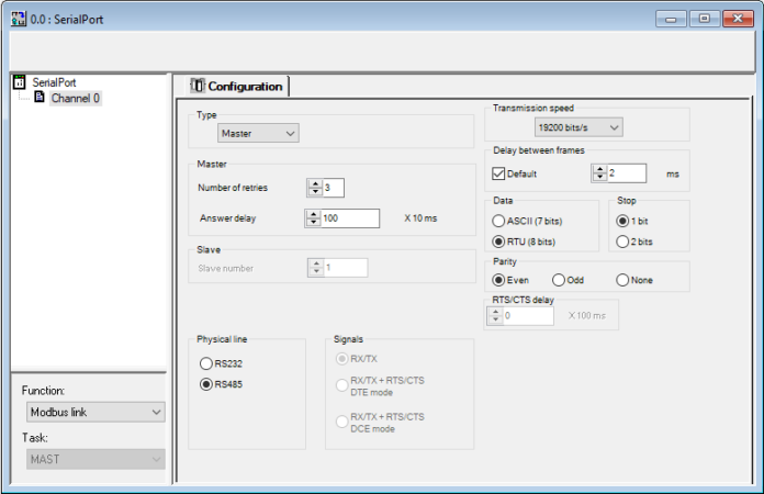 How to control an Altivar ATV320 VFD over Modbus with a Modicon M340 ...