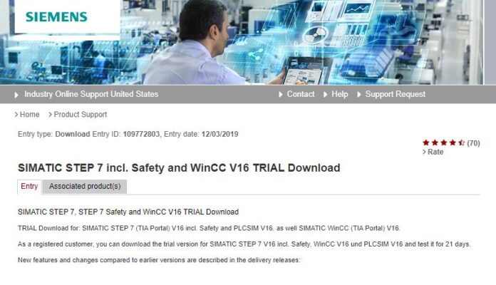 TIA Portal – How To Download A Free Trial | The Automation Blog