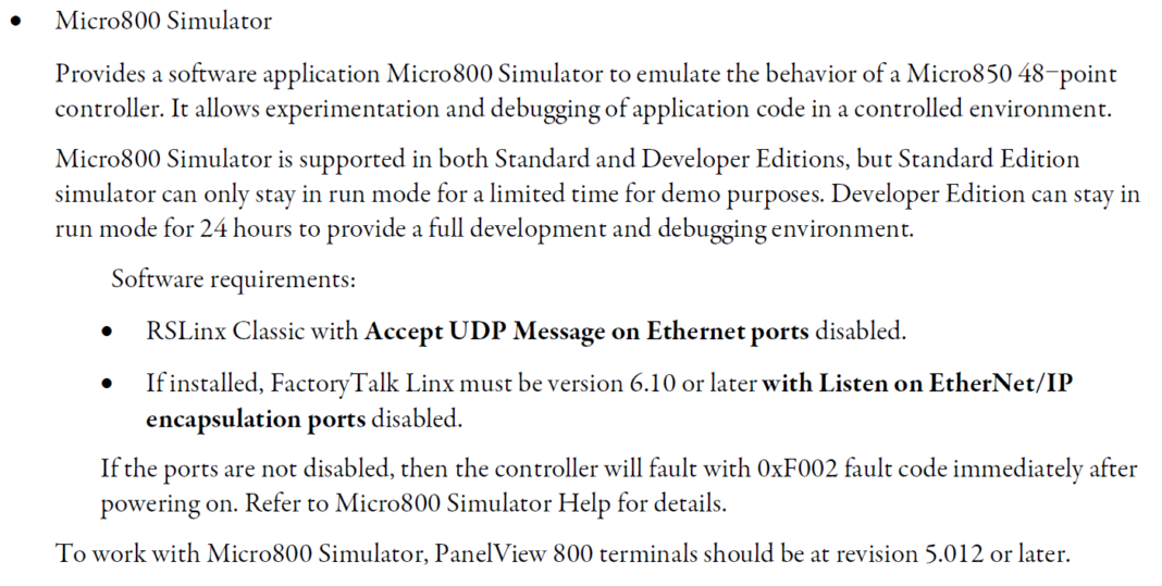 CCW – How to use the free Micro800 Simulator | The Automation Blog