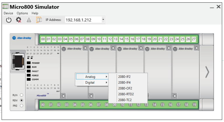 CCW – How to use the free Micro800 Simulator | The Automation Blog