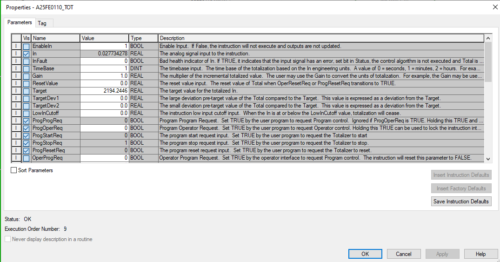 Logix Instructions – Function Block Totalizer | The Automation Blog