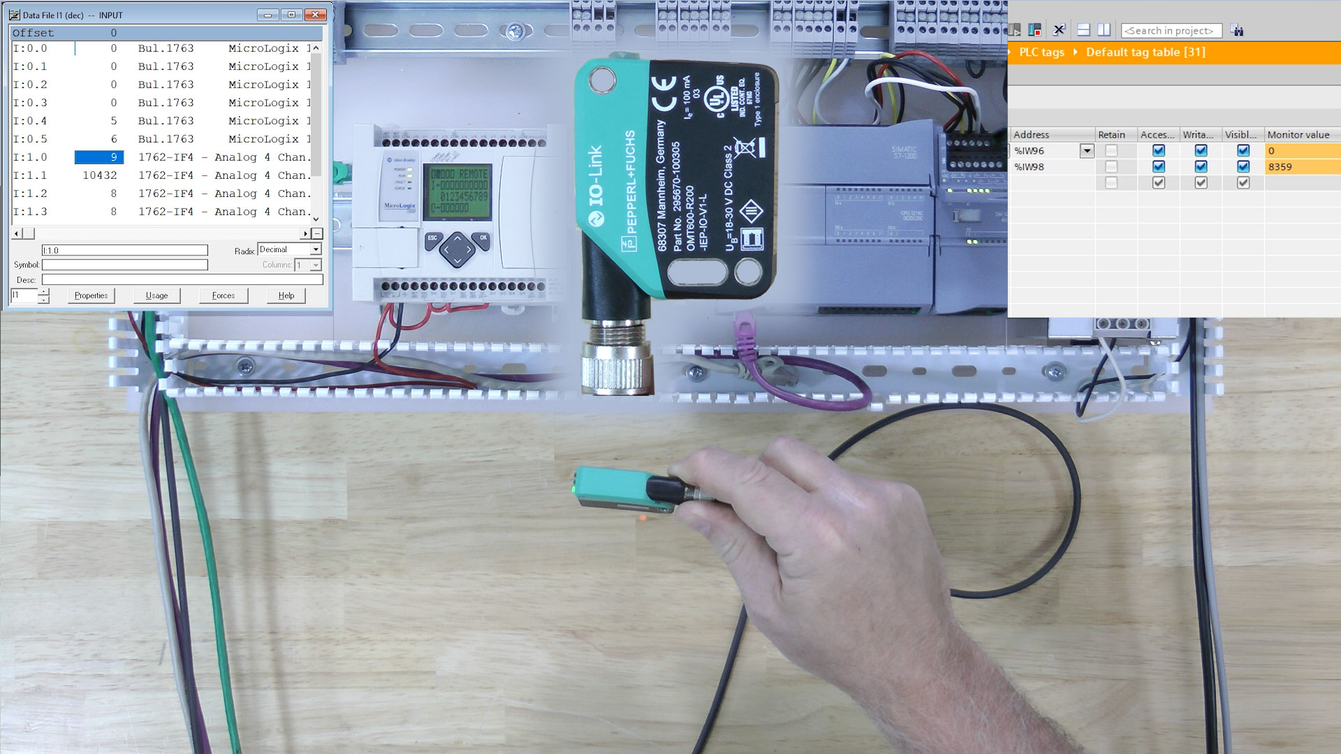 First Look: Distance Sensor with Analog Out and IO-Link, Pepperl+Fuchs OMT600-R200-IEP-IO-V1-L ...