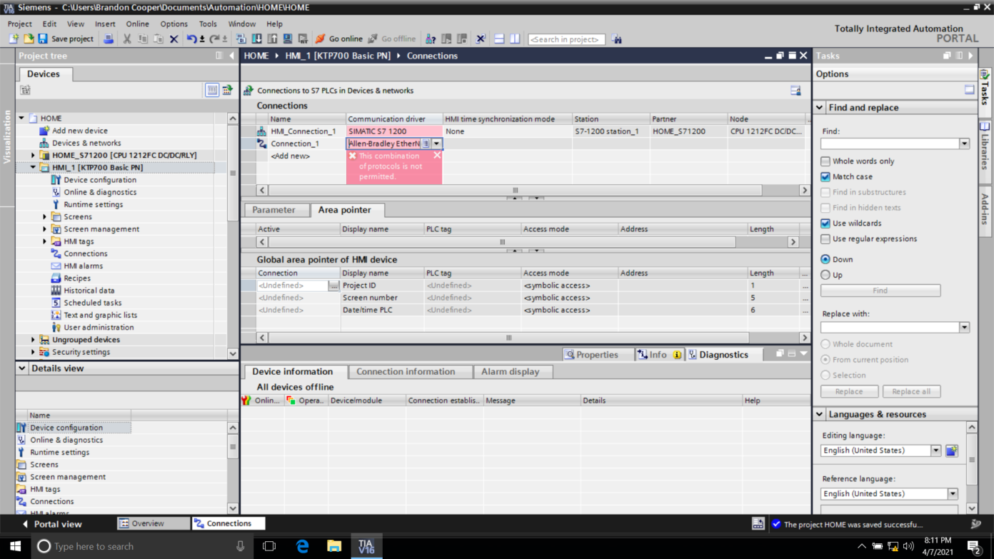 Connecting a Siemens HMI Basic Panel to ControlLogix | The Automation Blog