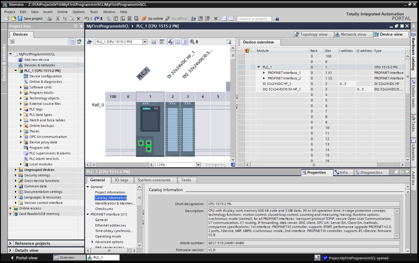 TIA Portal, S7 – Writing your first SCL Code in TIA Portal | The ...
