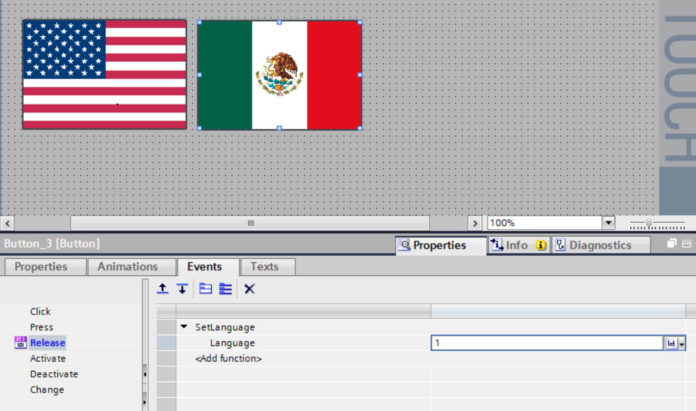TIA Portal Basic HMI Language Switching | The Automation Blog