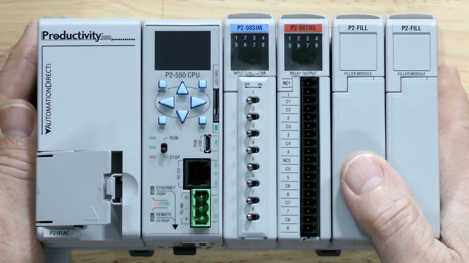First Look: Productivity 2000 PLC Starter Kit (M5E20) | The Automation Blog