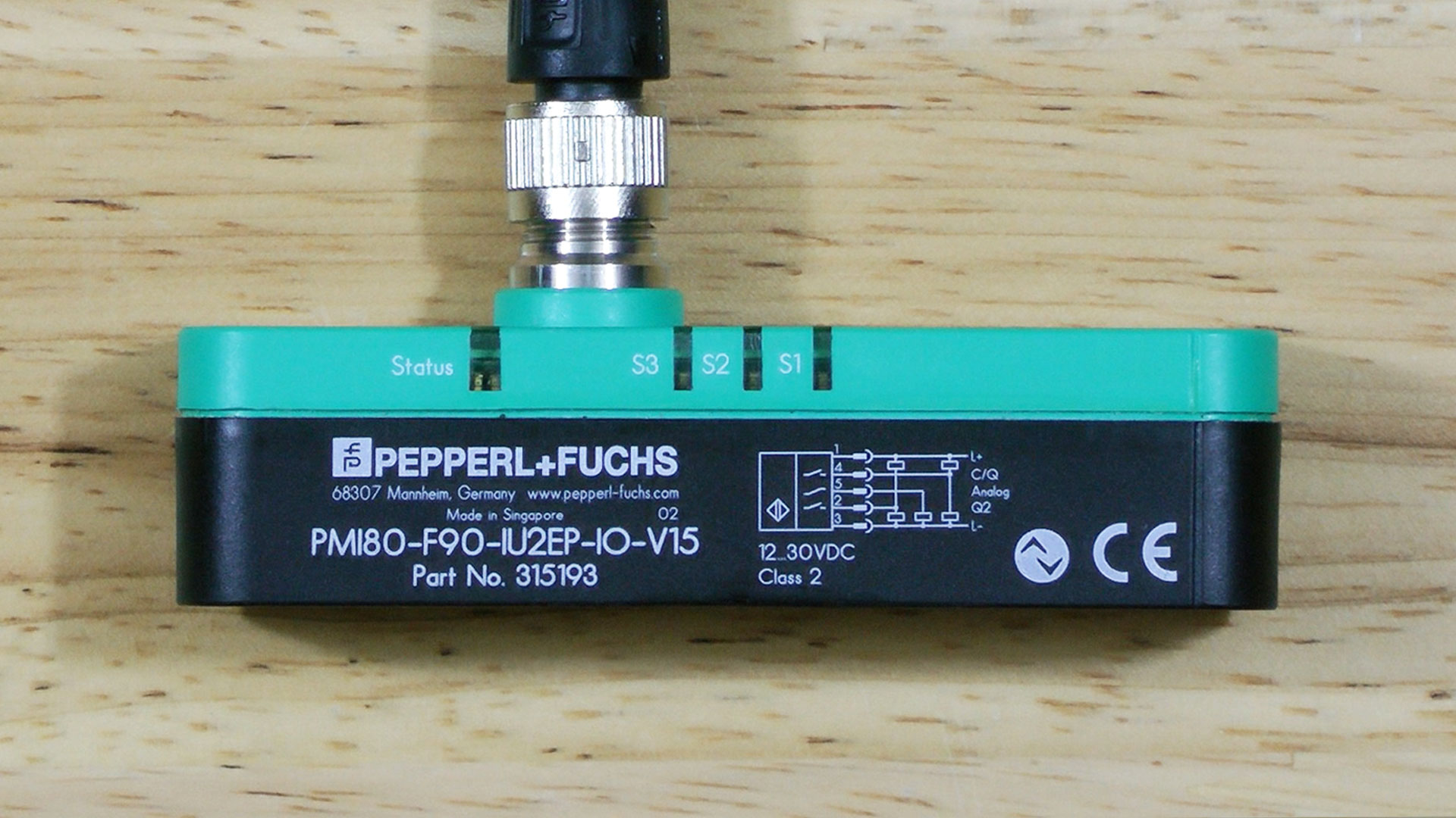 First Look: Inductive Positioning System with Analog Out and IO-Link, Pepperl+Fuchs PMI80-F90 ...