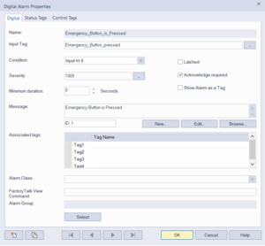How to add Alarm and Events to FactoryTalk ViewSE | The Automation Blog