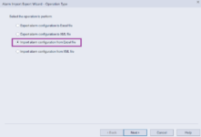 View Studio Site Edition – Alarm and Events: Export, Edit, and Import ...