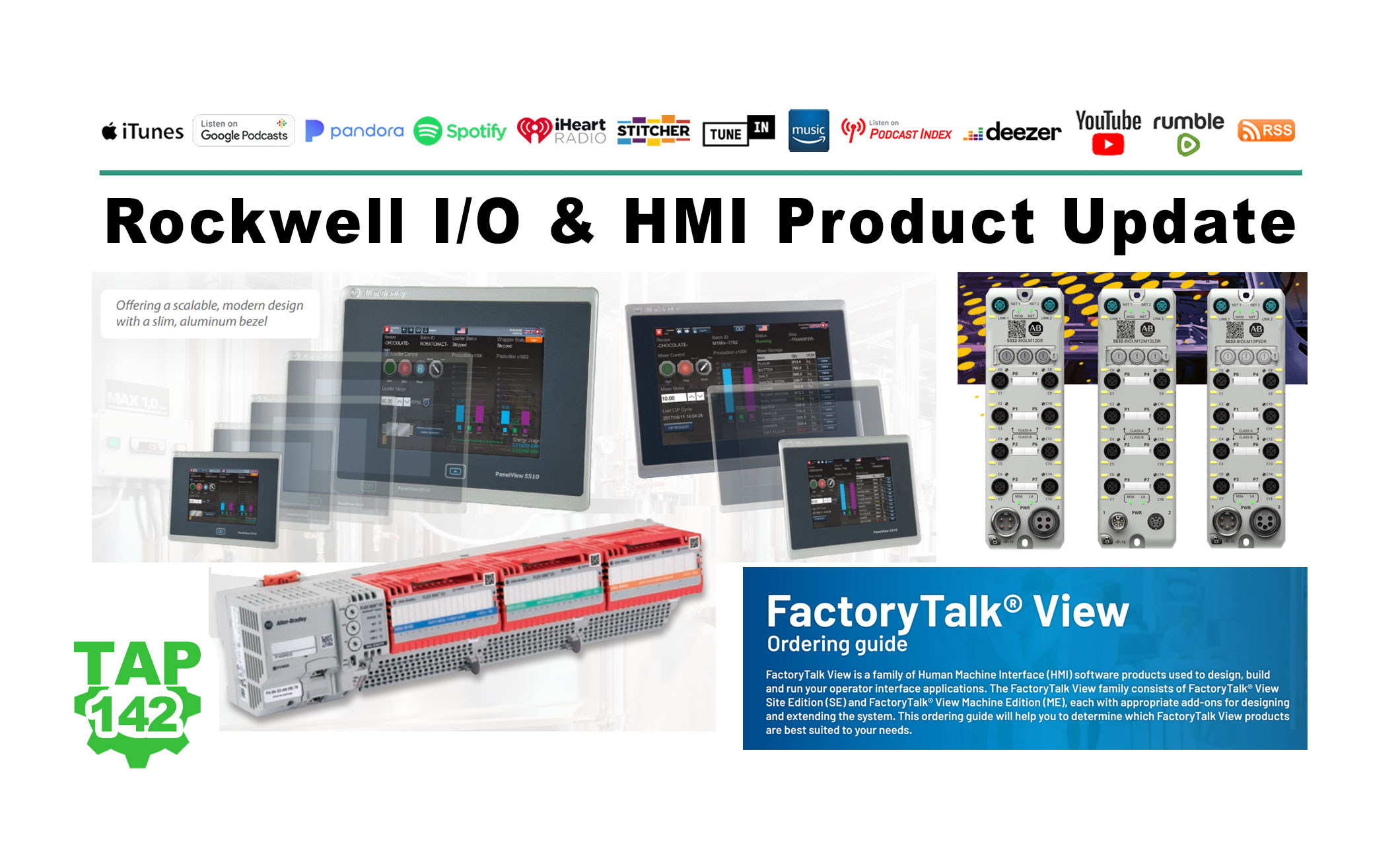Rockwell I/O and HMI Product Update (P142) | The Automation Blog