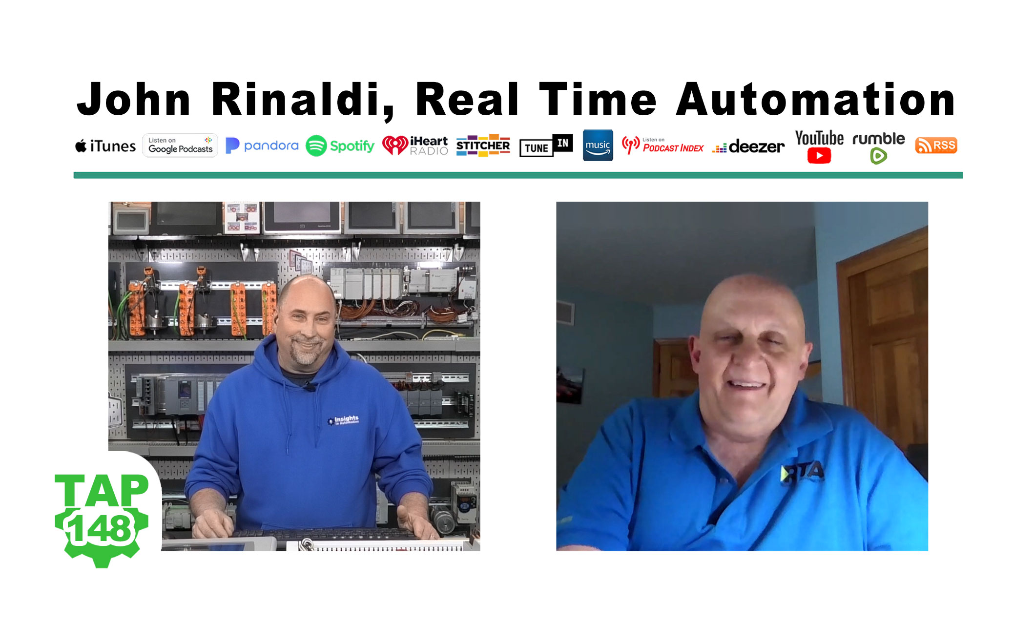 Tech Talk with John Rinaldi of Real Time Automation (P148) | The ...