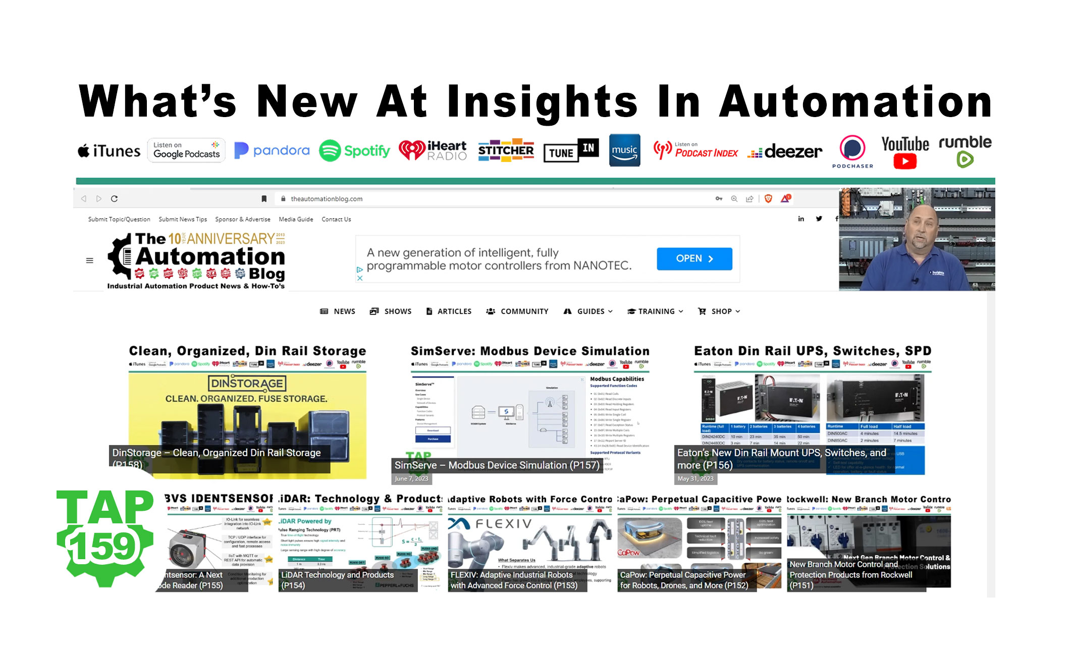 What’s New At Insights In Automation (P159) | The Automation Blog